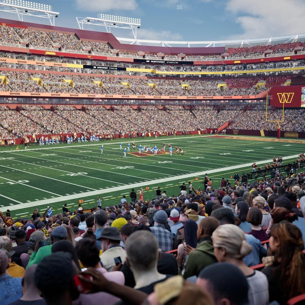 Northwest Stadium - Section 126 Seat View | SeatGeek
