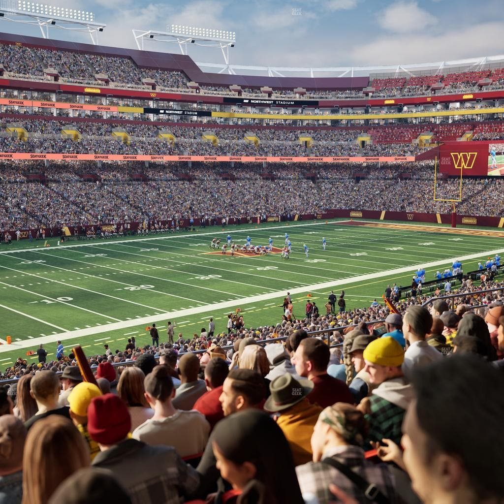 Northwest Stadium - Section 205 Seat View | SeatGeek