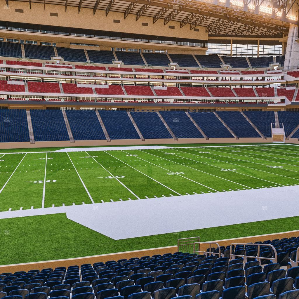 NRG Stadium - Section 108 Seat View | SeatGeek