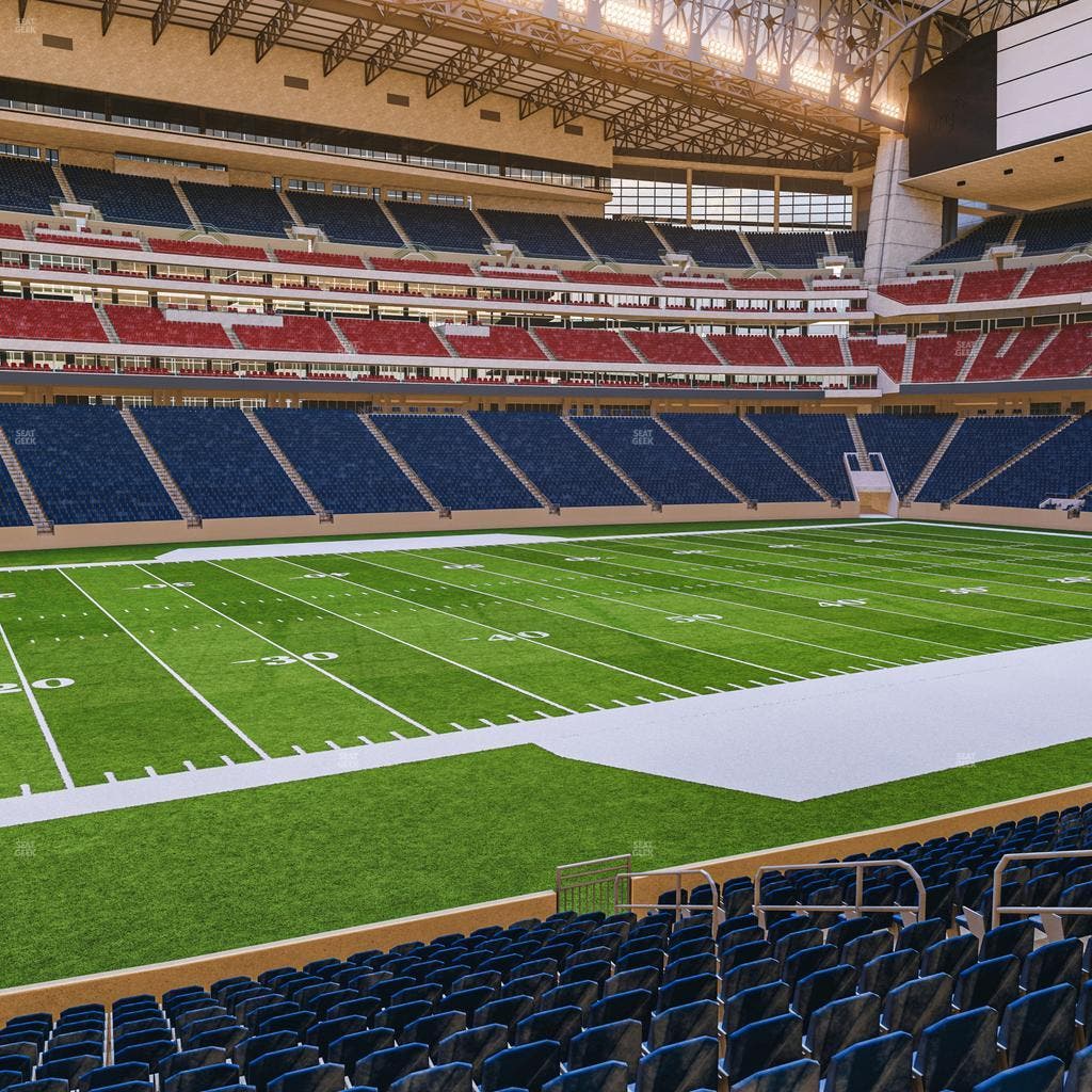NRG Stadium - Section 109 Seat View | SeatGeek