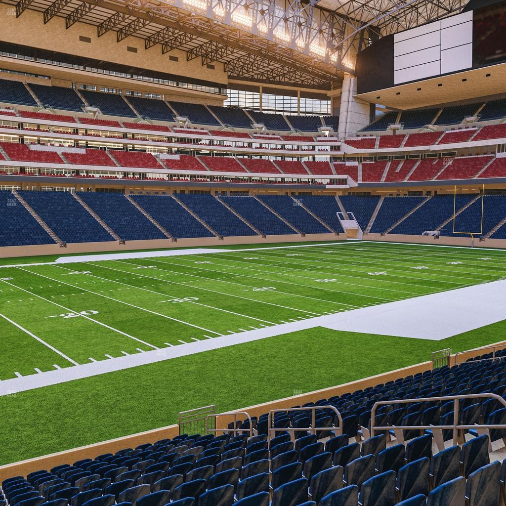 NRG Stadium - Section 110 Seat View | SeatGeek