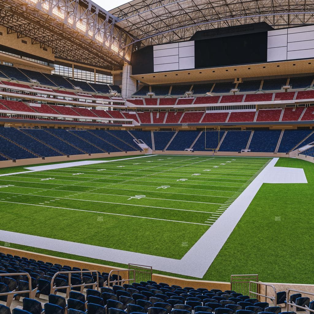 NRG Stadium - Section 114 Seat View | SeatGeek