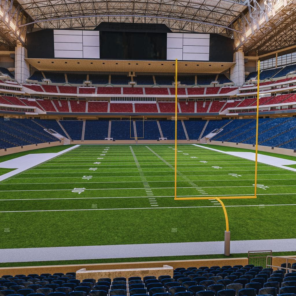 NRG Stadium - Section 117 Seat View | SeatGeek