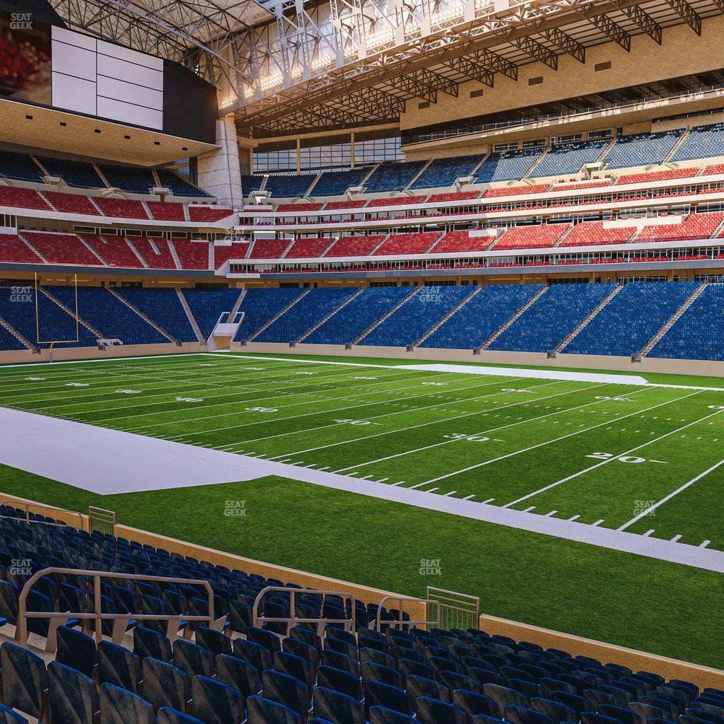 NRG Stadium - Section 123 Seat View | SeatGeek