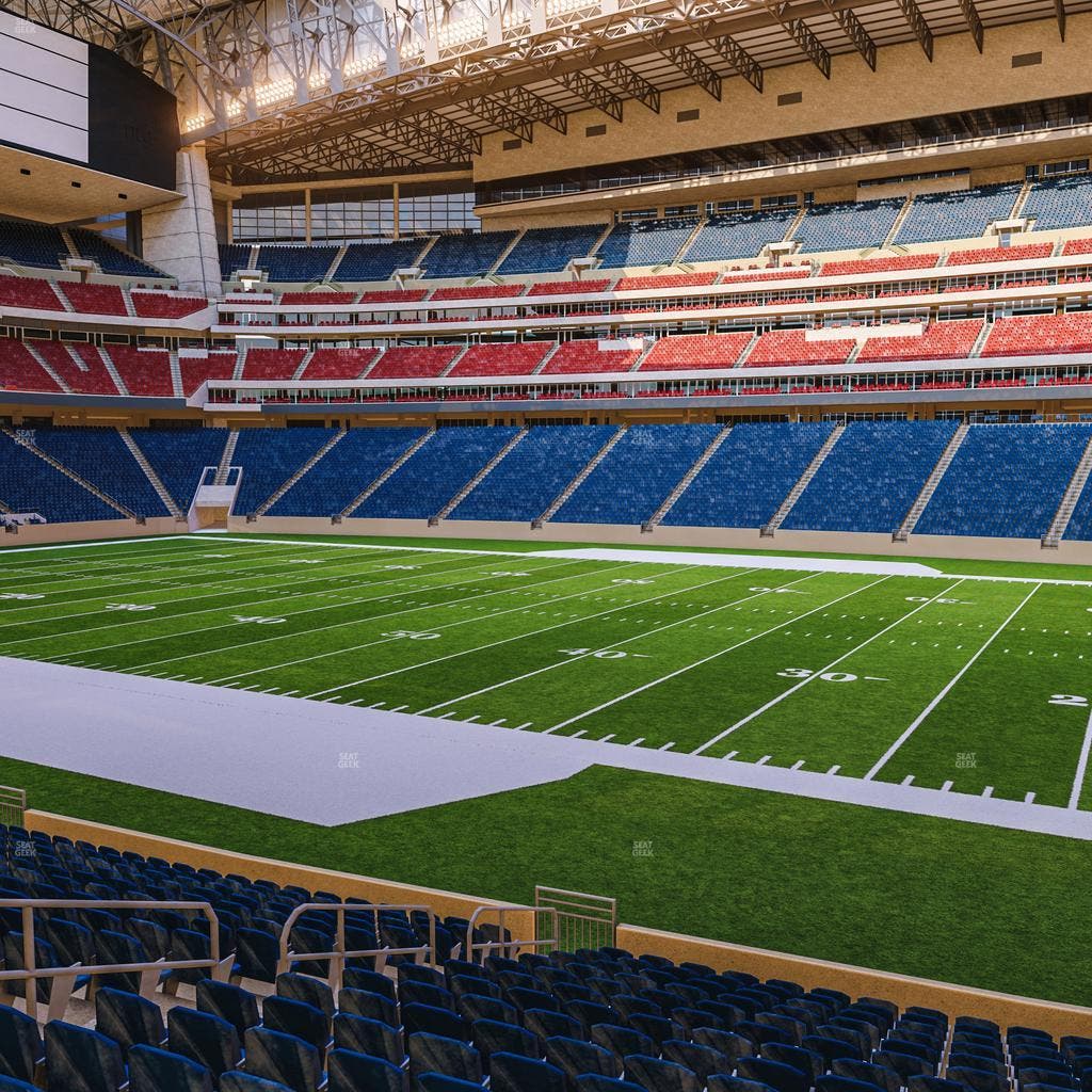NRG Stadium - Section 124 Seat View | SeatGeek