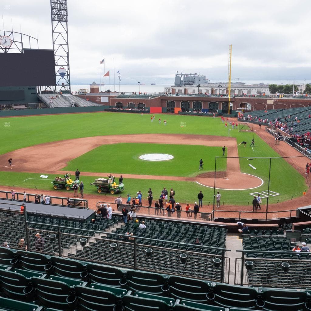 Oracle Park - Section Club Level 220 Seat View | SeatGeek