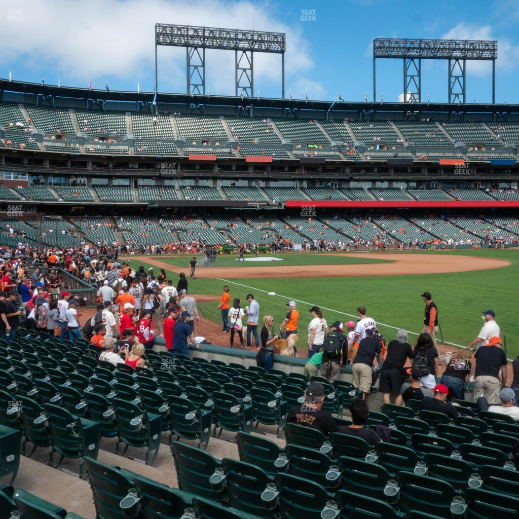 Oracle Park - Section Lower Box 101 Seat View | SeatGeek