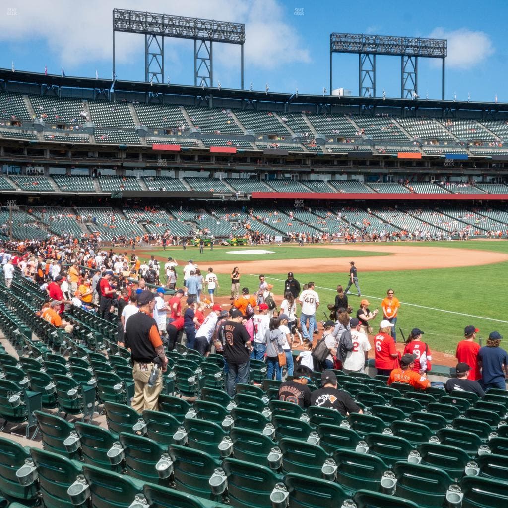 Oracle Park - Section Lower Box 102 Seat View | SeatGeek