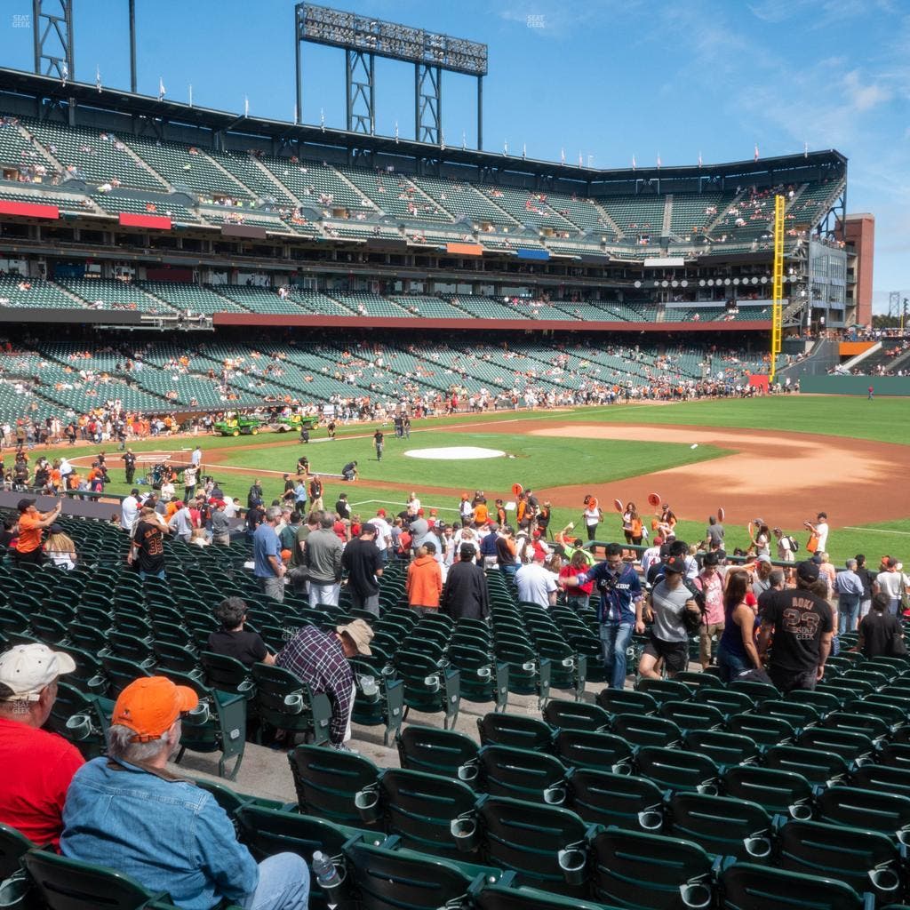 Oracle Park - Section Lower Box 105 Seat View | SeatGeek