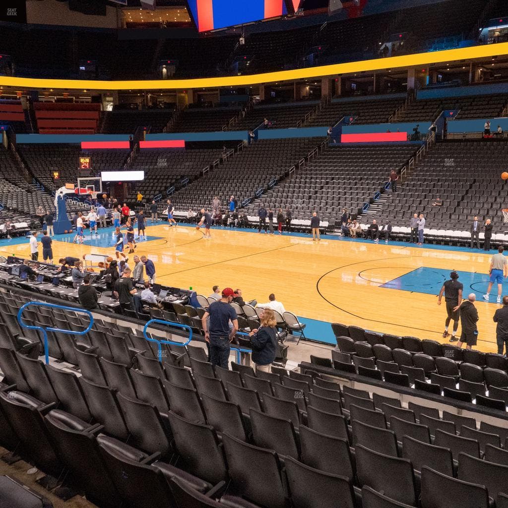 Paycom Center - Section 114 Seat View | SeatGeek