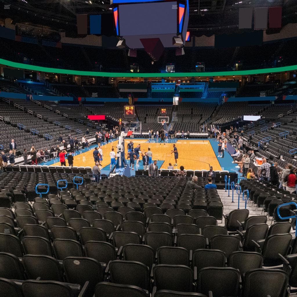 Paycom Center - Section 120 Seat View | SeatGeek