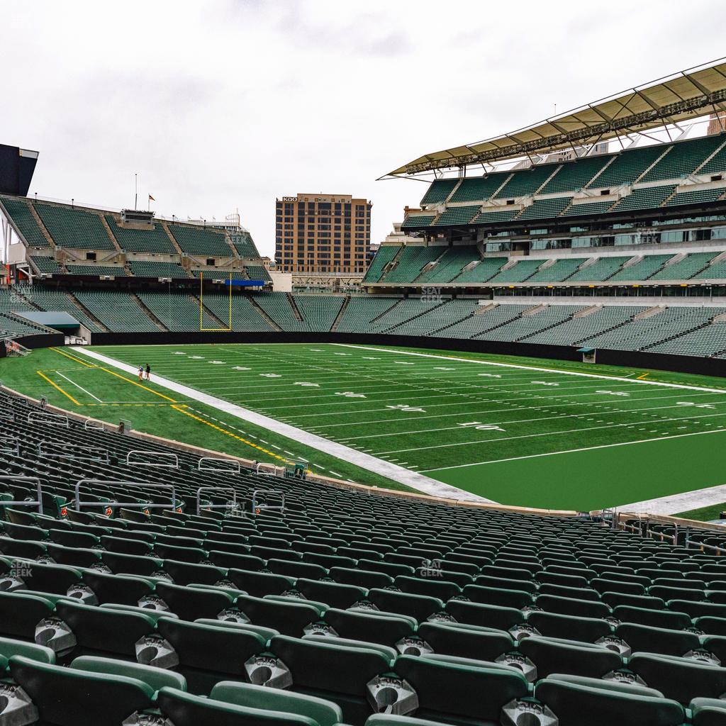 Paycor Stadium - Section 101 Seat View | SeatGeek