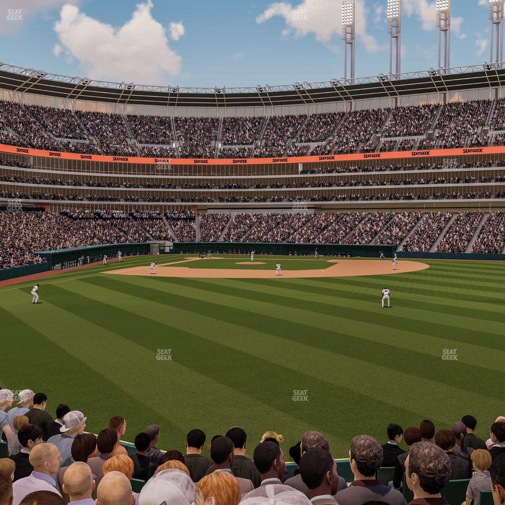 Progressive Field - Section 107 Seat View | SeatGeek