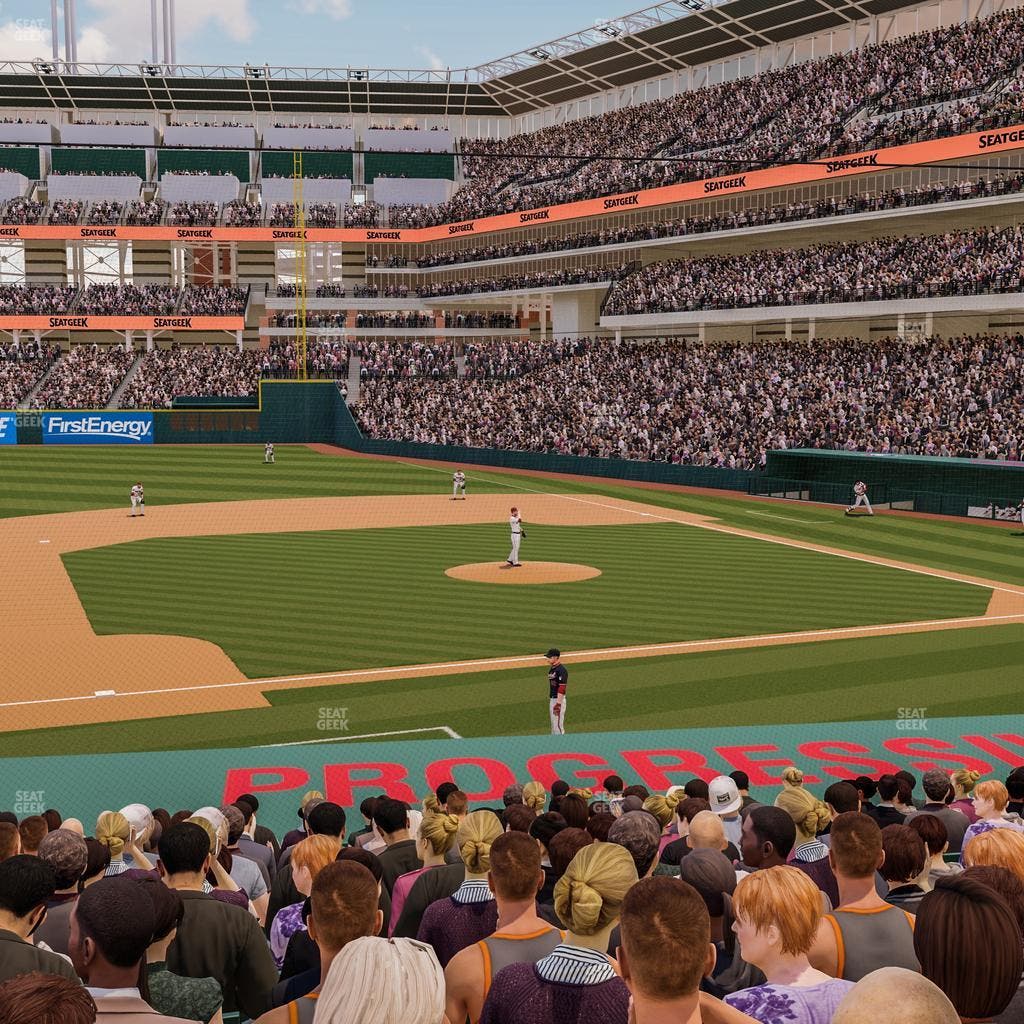 Progressive Field - Section 163 Seat View | SeatGeek