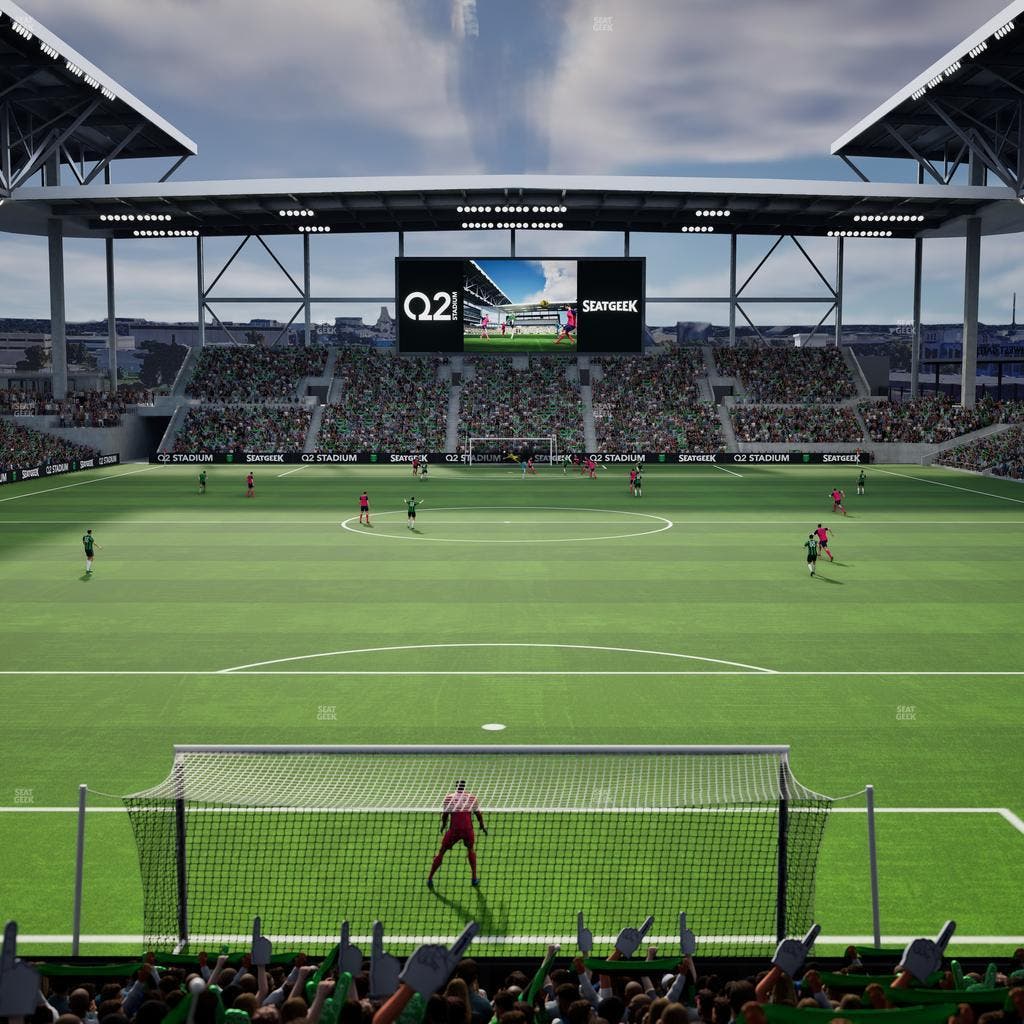 Q2 Stadium - Section 123 Seat View | SeatGeek