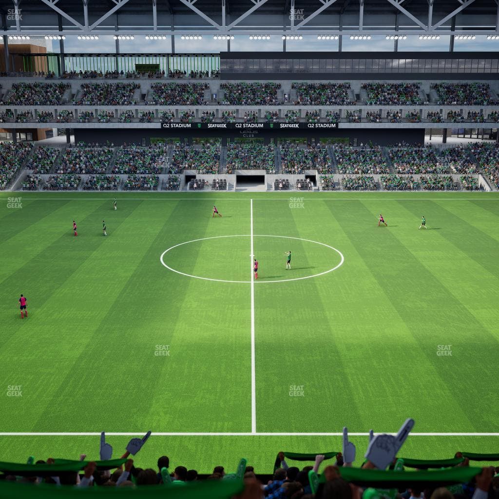 Q2 Stadium - Section 232 Seat View | SeatGeek