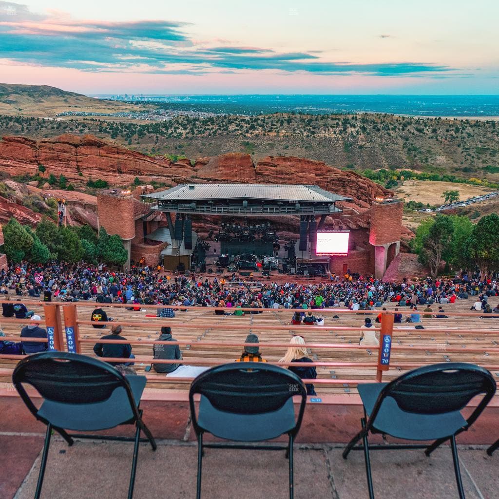Red Rocks Amphitheatre - Section Back Ada Seat View | SeatGeek