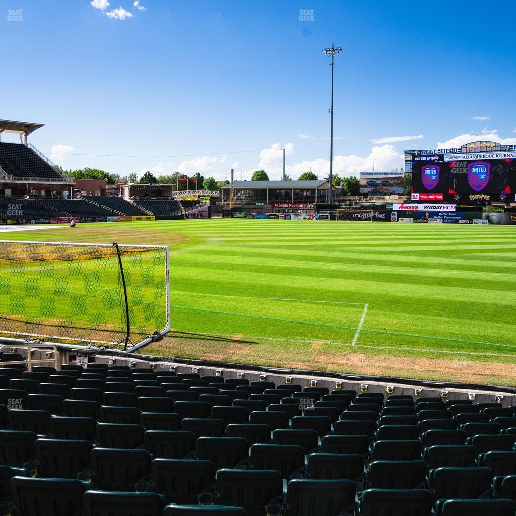 Rio Grande Credit Union Field at Isotopes Park - Section 120 Seat View ...