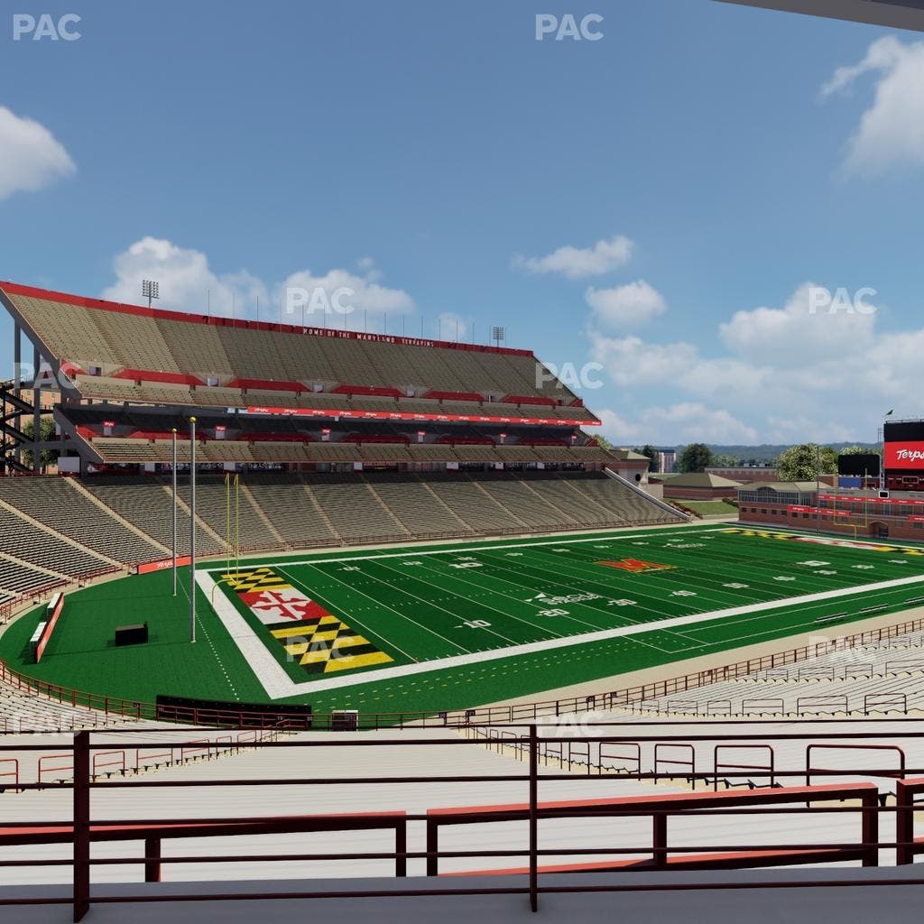 SECU Stadium - Section Mezzanine 20 Seat View | SeatGeek