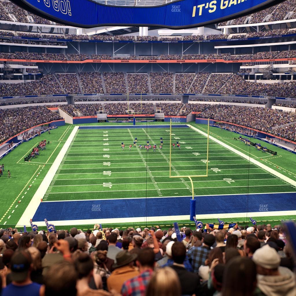 SoFi Stadium - Section 206 Seat View | SeatGeek