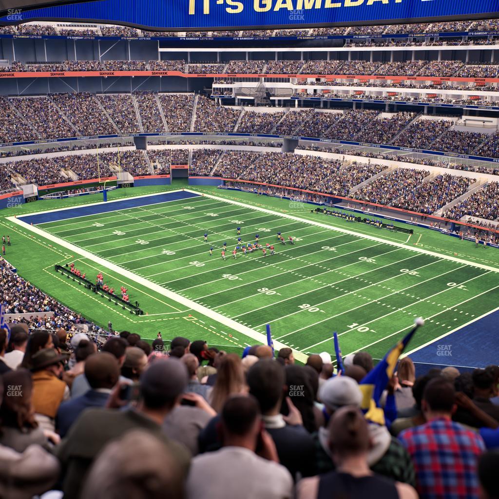 SoFi Stadium - Section 303 Seat View | SeatGeek