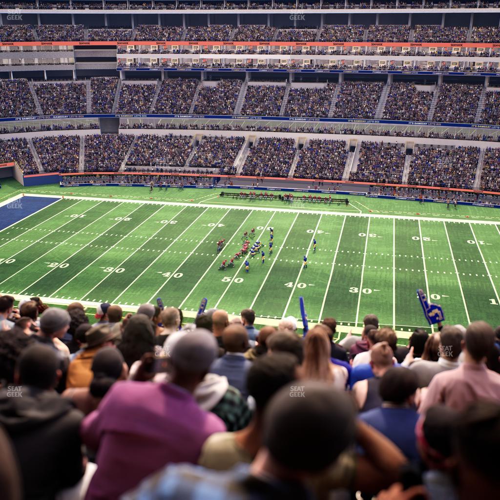 SoFi Stadium - Section 324 Seat View | SeatGeek