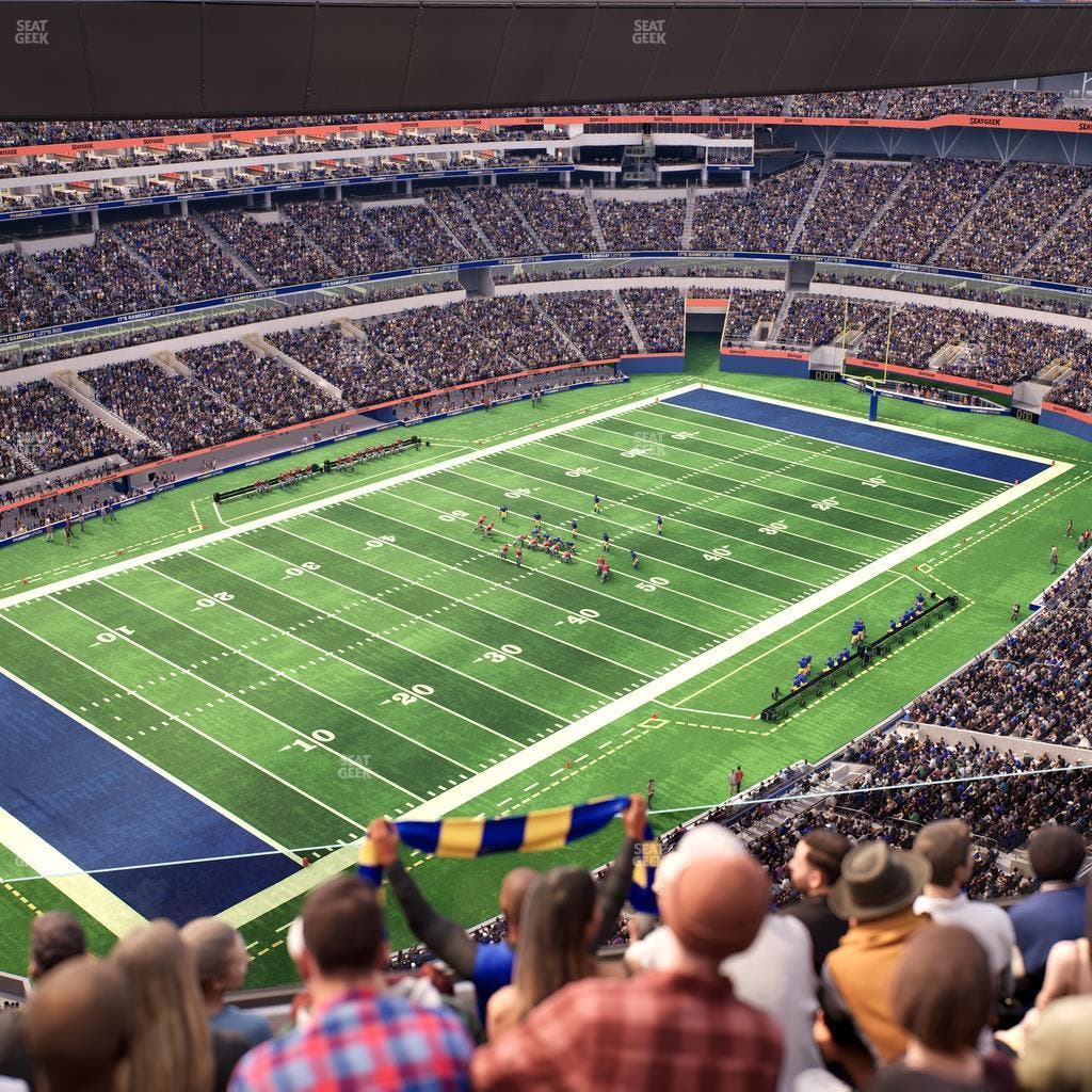 SoFi Stadium - Section 407 Seat View | SeatGeek