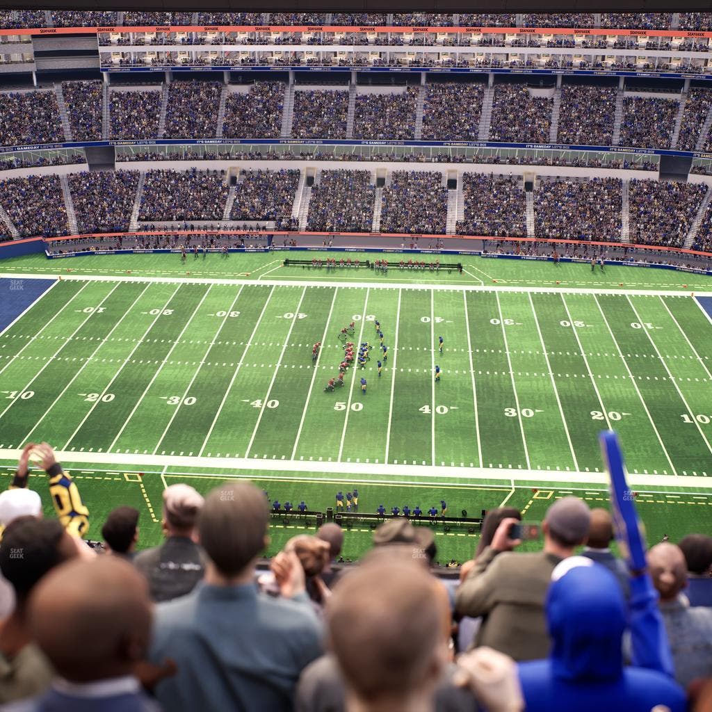 SoFi Stadium - Section 415 Seat View | SeatGeek