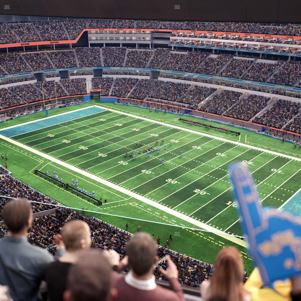 SoFi Stadium - Section 421 Seat View | SeatGeek