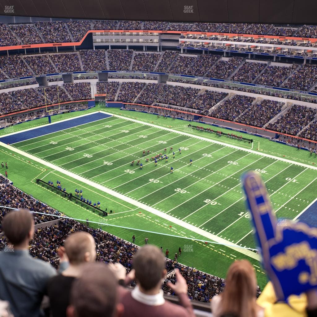 SoFi Stadium - Section 421 Seat View | SeatGeek