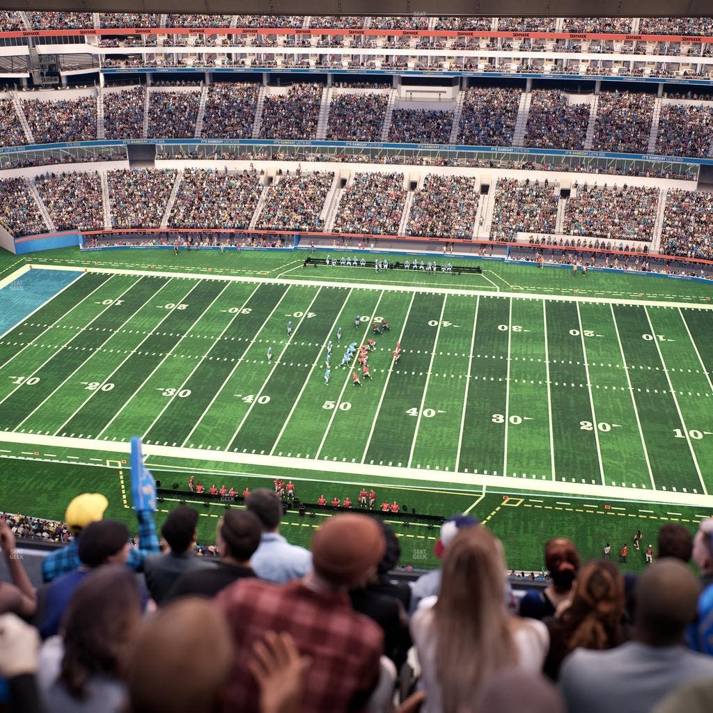 SoFi Stadium - Section 445 Seat View | SeatGeek