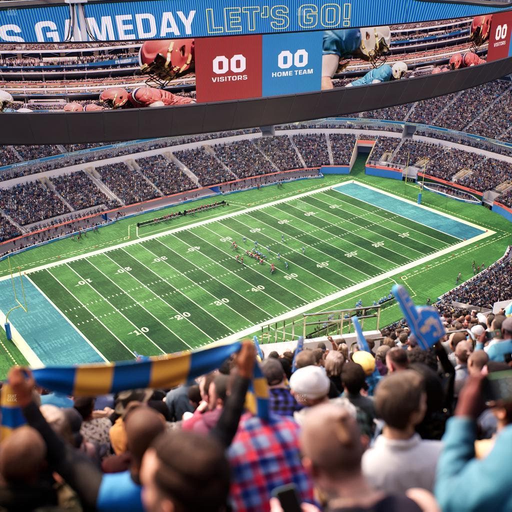 SoFi Stadium - Section 508 Seat View | SeatGeek