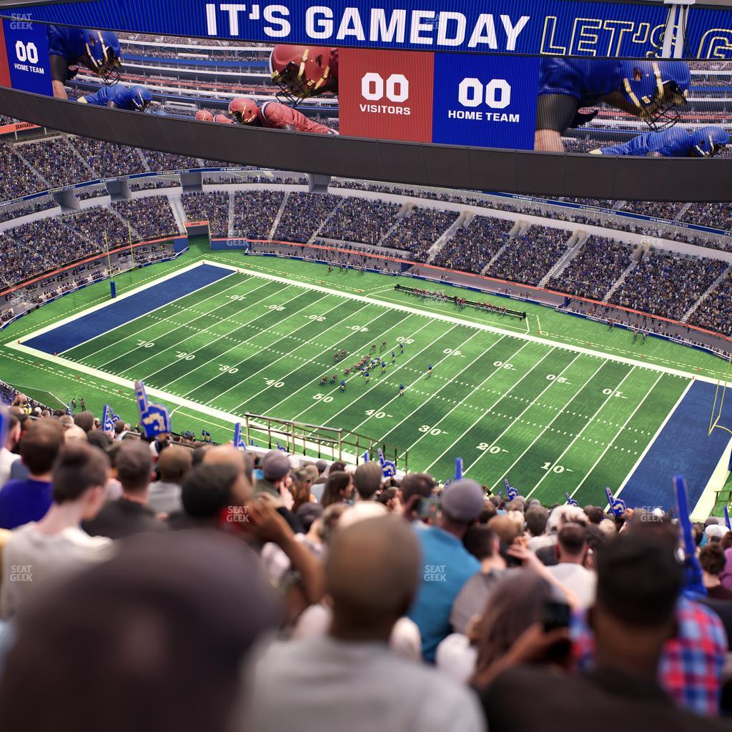 SoFi Stadium - Section 519 Seat View | SeatGeek