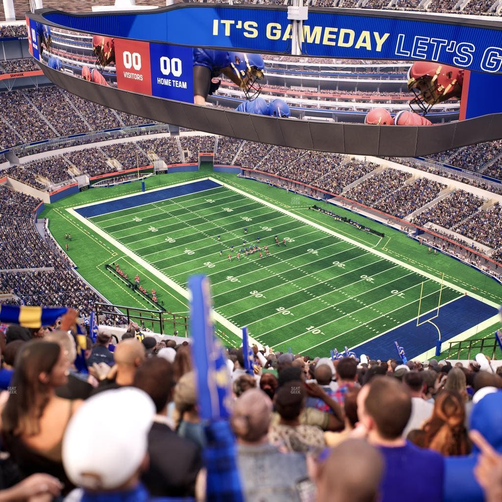 SoFi Stadium - Section 549 Seat View | SeatGeek