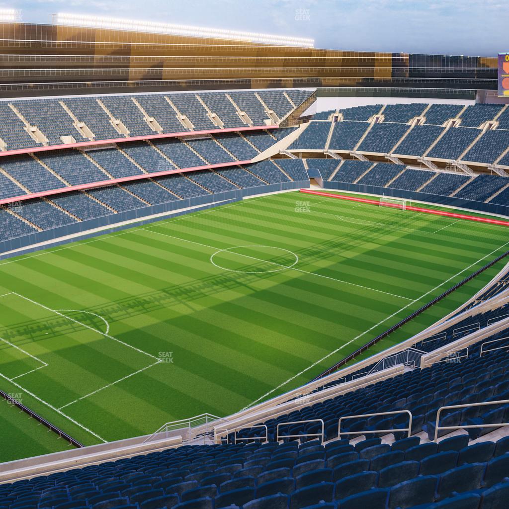 Soldier Field - Section 444 Seat View | SeatGeek