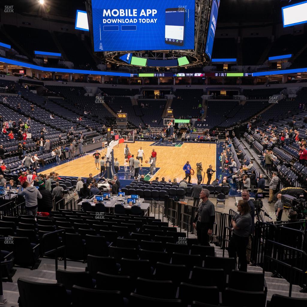 Target Center - Section 120 Seat View | SeatGeek