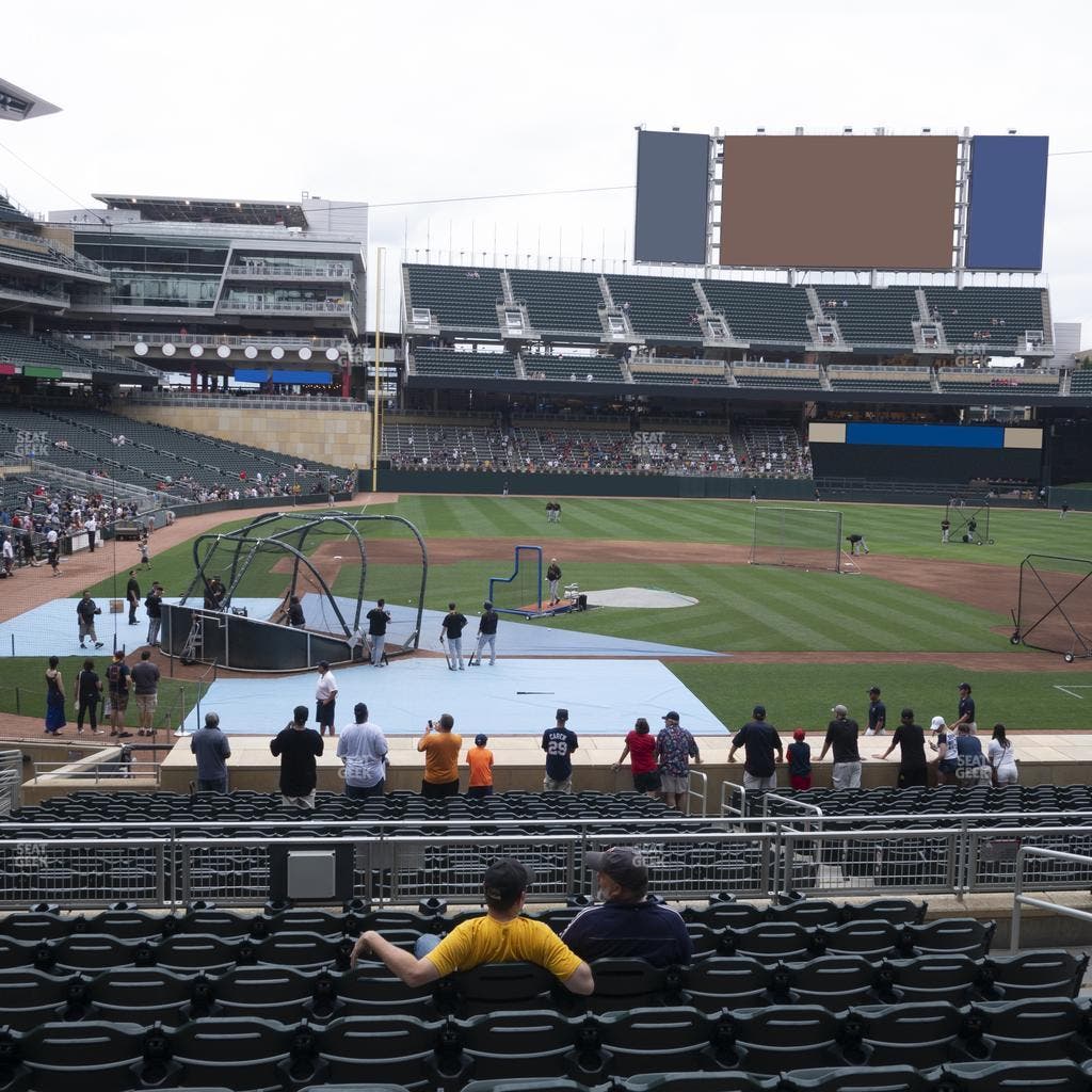 Target Field - Section 110 Seat View | SeatGeek
