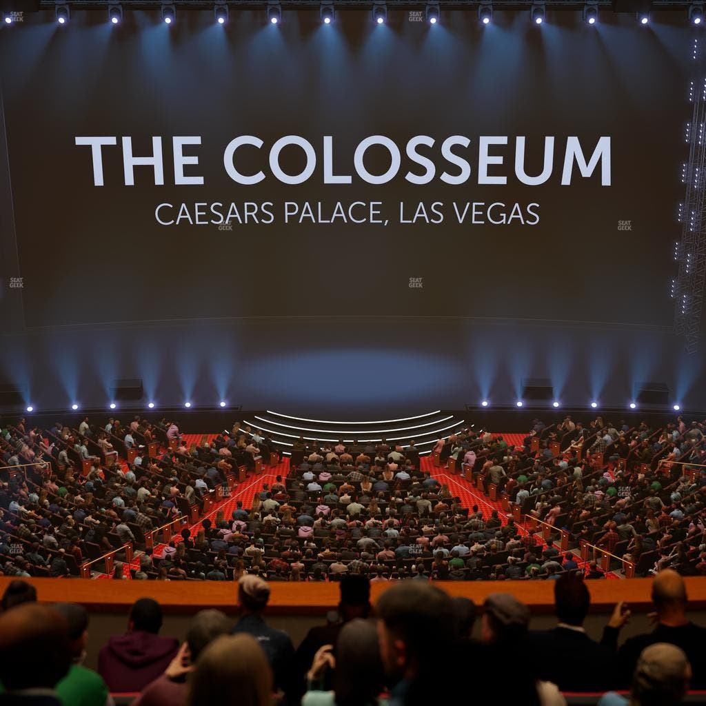 The Colosseum At Caesars Palace - Section 304 Seat View | SeatGeek