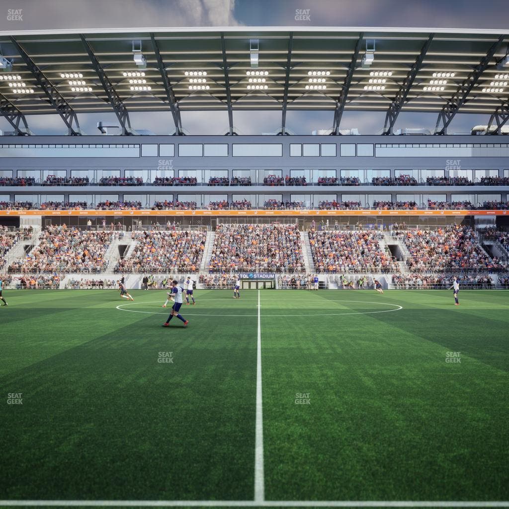 TQL Stadium - Section First Financial East Club 4 Seat View | SeatGeek