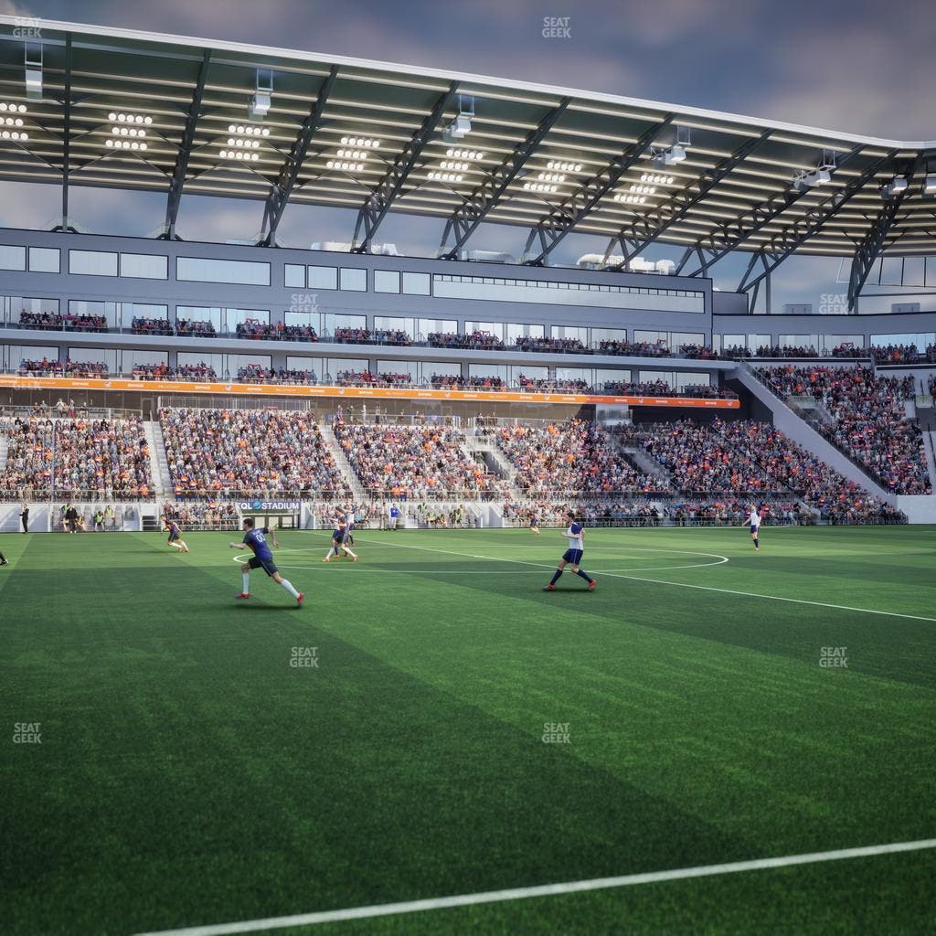TQL Stadium - Section First Financial East Club 5 Seat View | SeatGeek