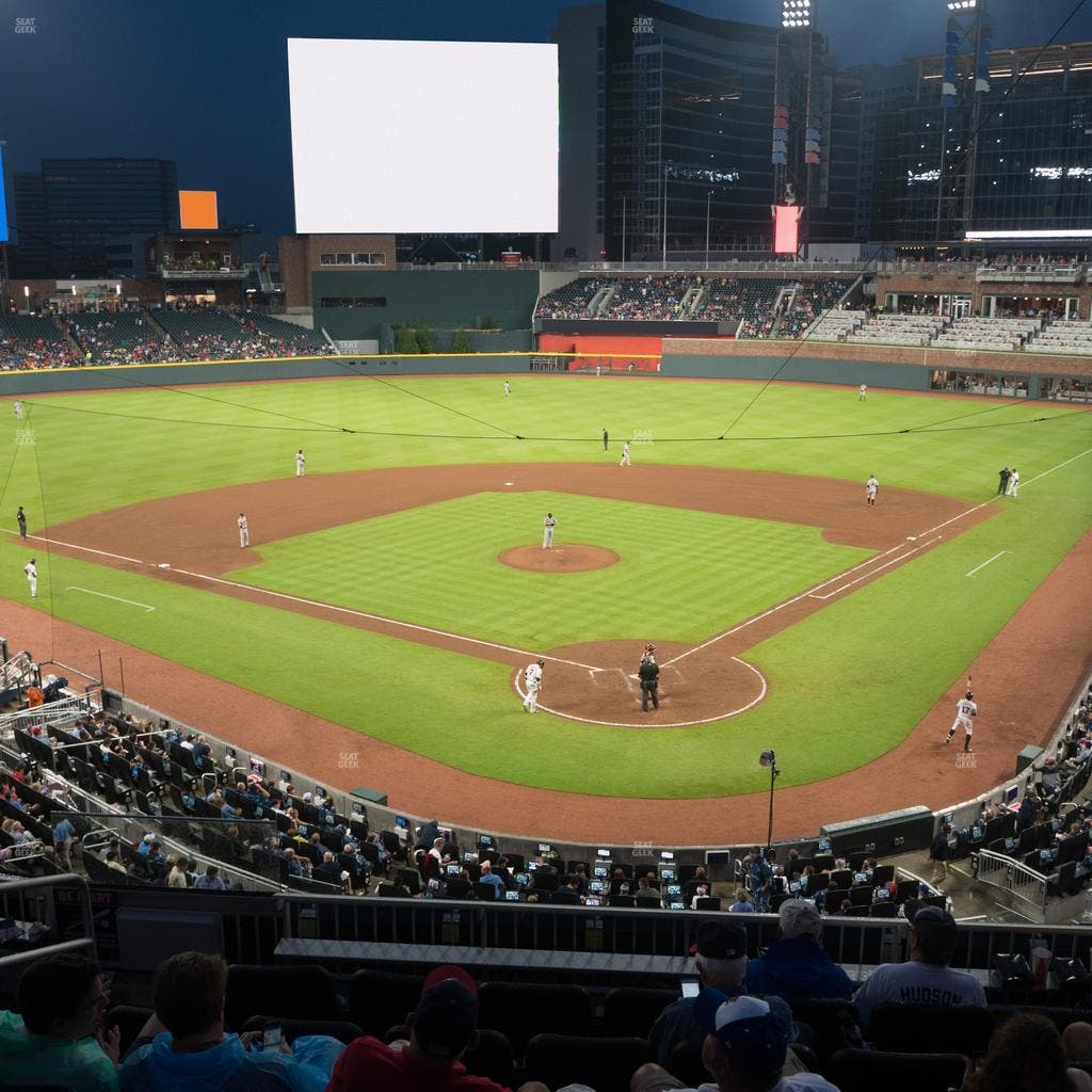 Truist Park - Section Xfinity Club 227 Seat View | SeatGeek