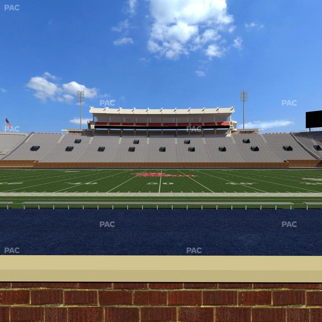 Vaught Hemingway Stadium - Section Chairback E Seat View | SeatGeek