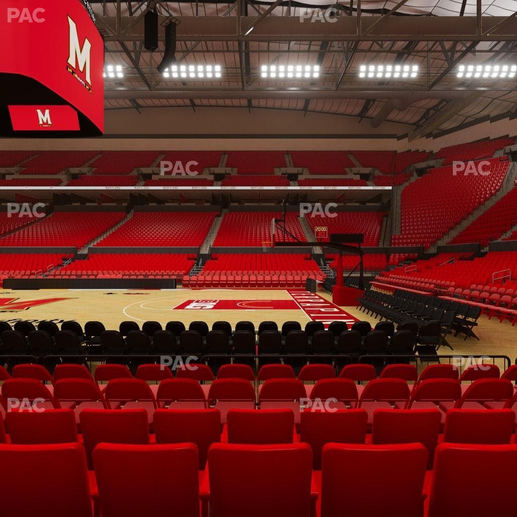 Xfinity Center - MD - Section 115 Seat View | SeatGeek