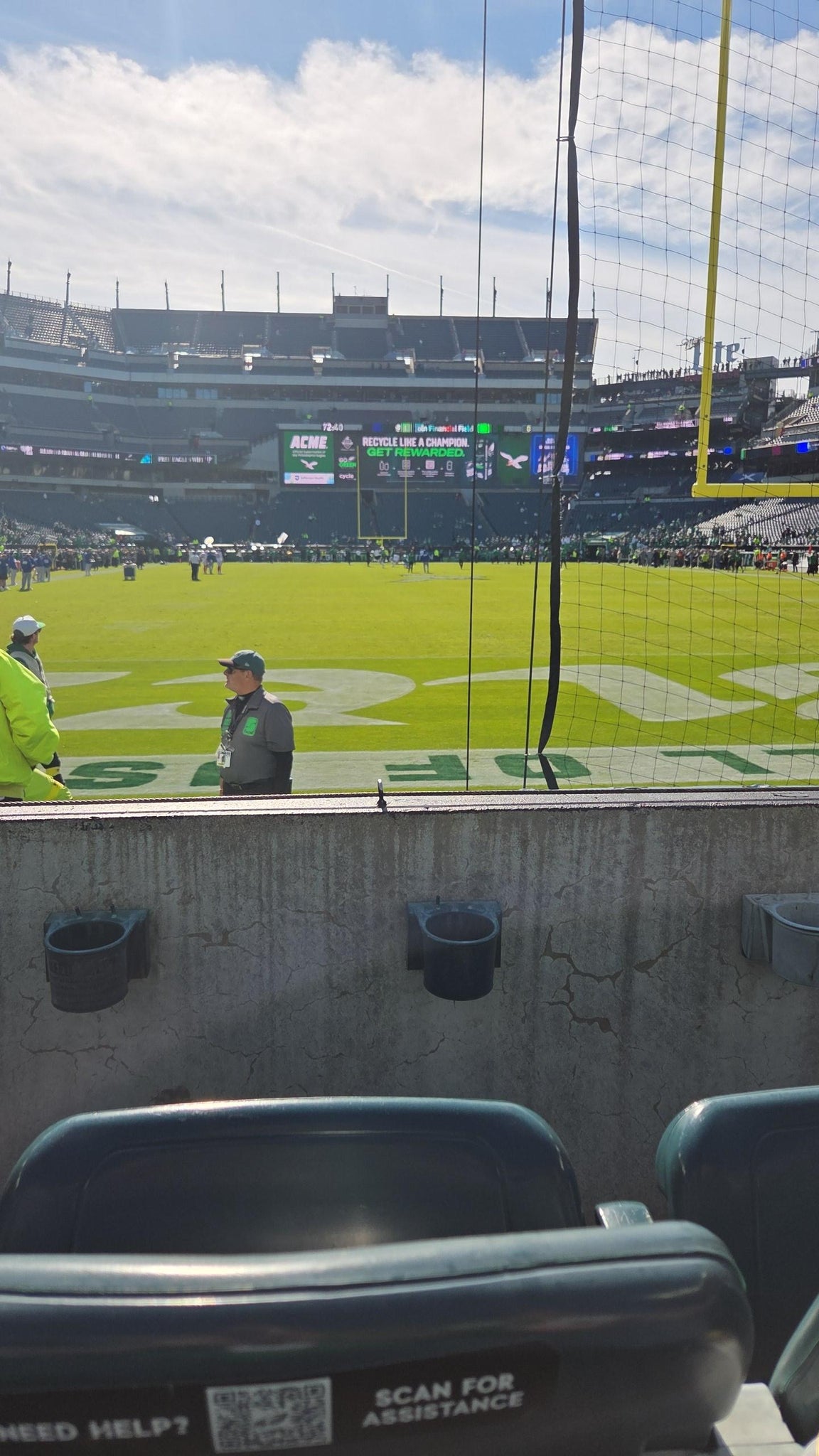 Lincoln Financial Field - Section 129 Seat View | SeatGeek